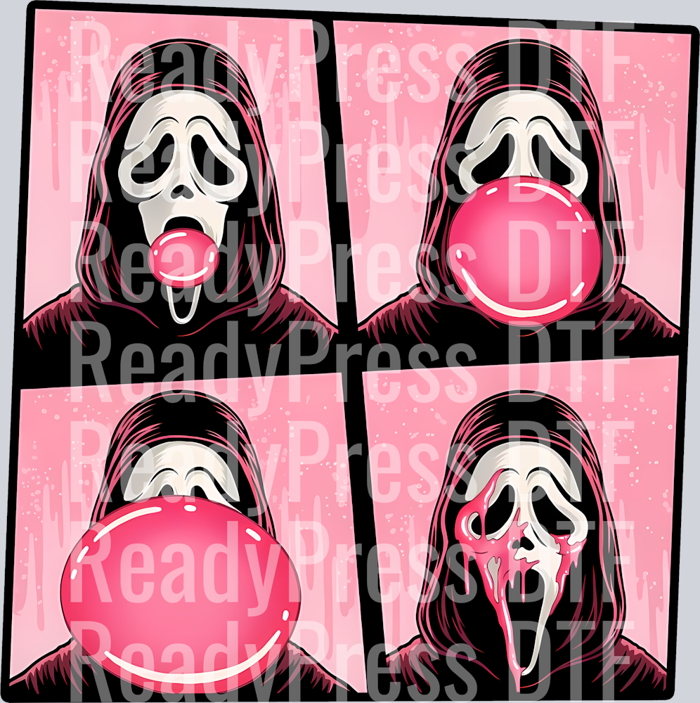 Ghostface Bubblegum – ReadyPress DTF