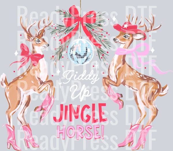 Giddy Up Reindeer – ReadyPress DTF